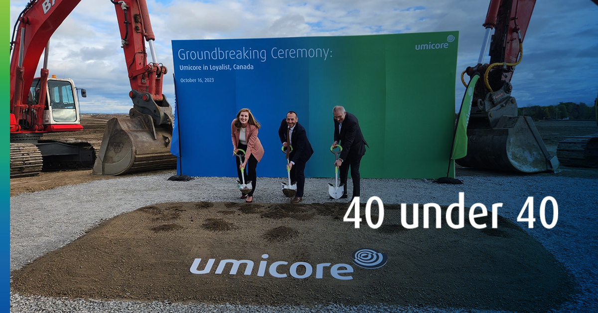 Meet Anne-Sophie, Winner of the 40 Under 40 Award | Umicore