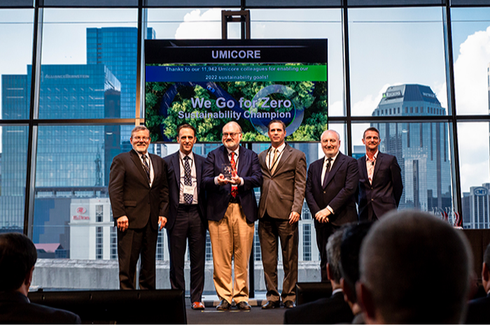 Nissan Group of the Americas Rewards Umicore for Sustainability Excellence | Umicore